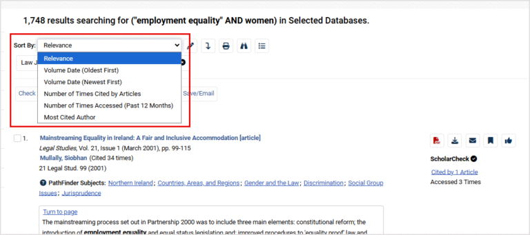 How to Search in HeinOnline - HeinOnline Knowledge Base