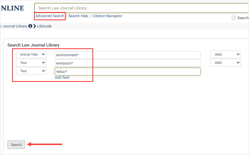 How Do I Build A Wildcard Search HeinOnline Knowledge Base