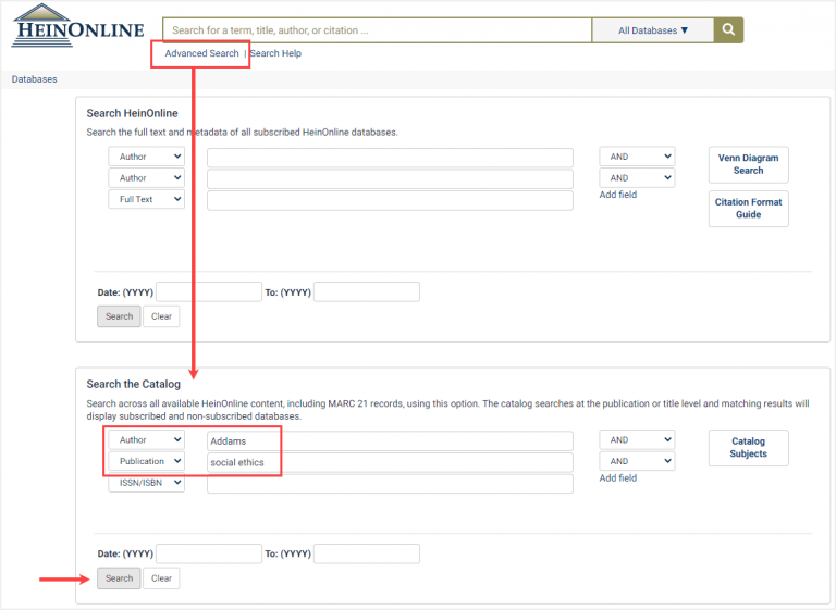 How to Locate a Title in HeinOnline - HeinOnline Knowledge Base
