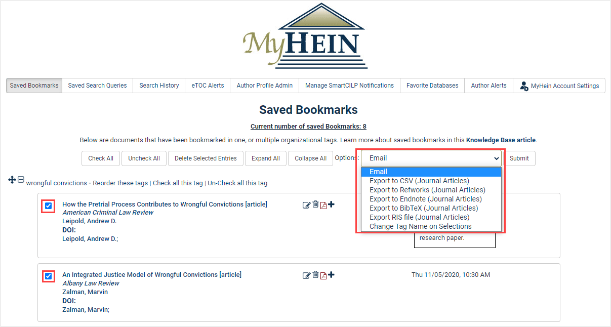 How to Use Citations in HeinOnline - HeinOnline Knowledge Base