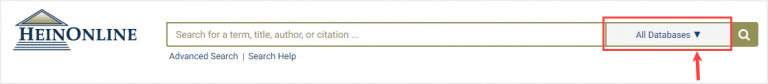 How to Search in HeinOnline - HeinOnline Knowledge Base