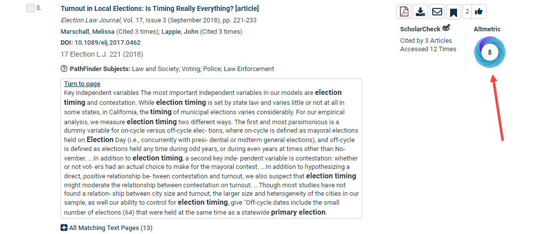 What is Altmetric? - HeinOnline Knowledge Base